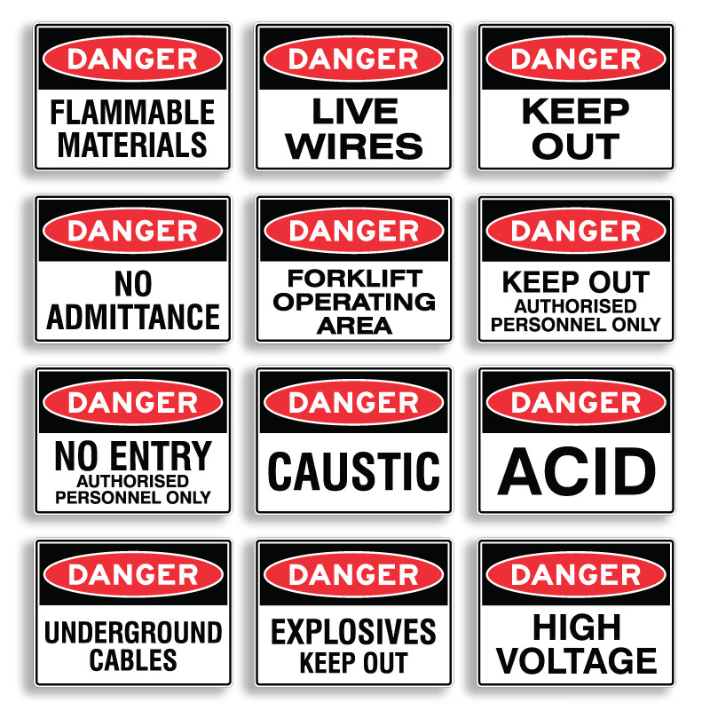 Category: Danger Signs | PXP SAFETY