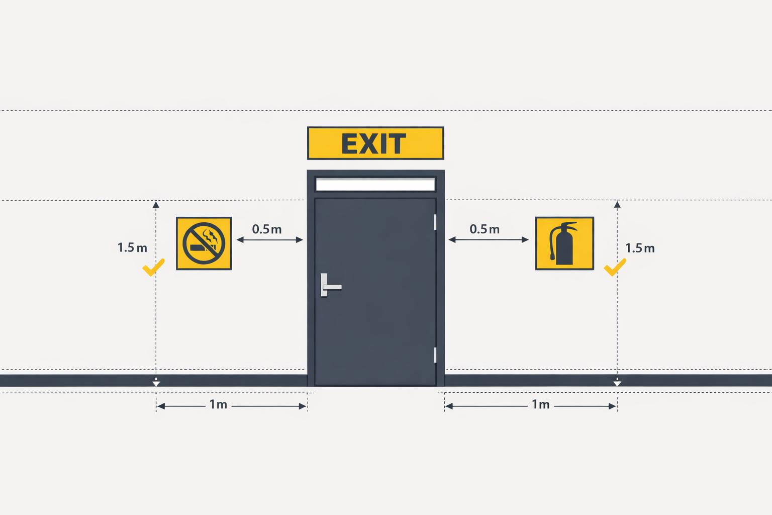 Safety Sign Placement Guide | PXP SAFETY