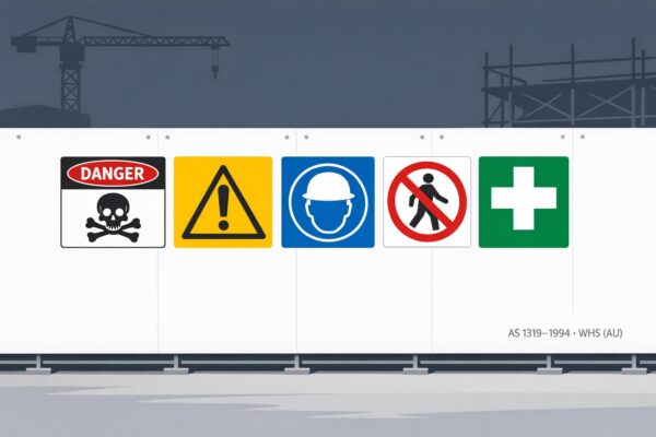 Australian Standards for Hazard Signs on Construction Sites | PXP SAFETY