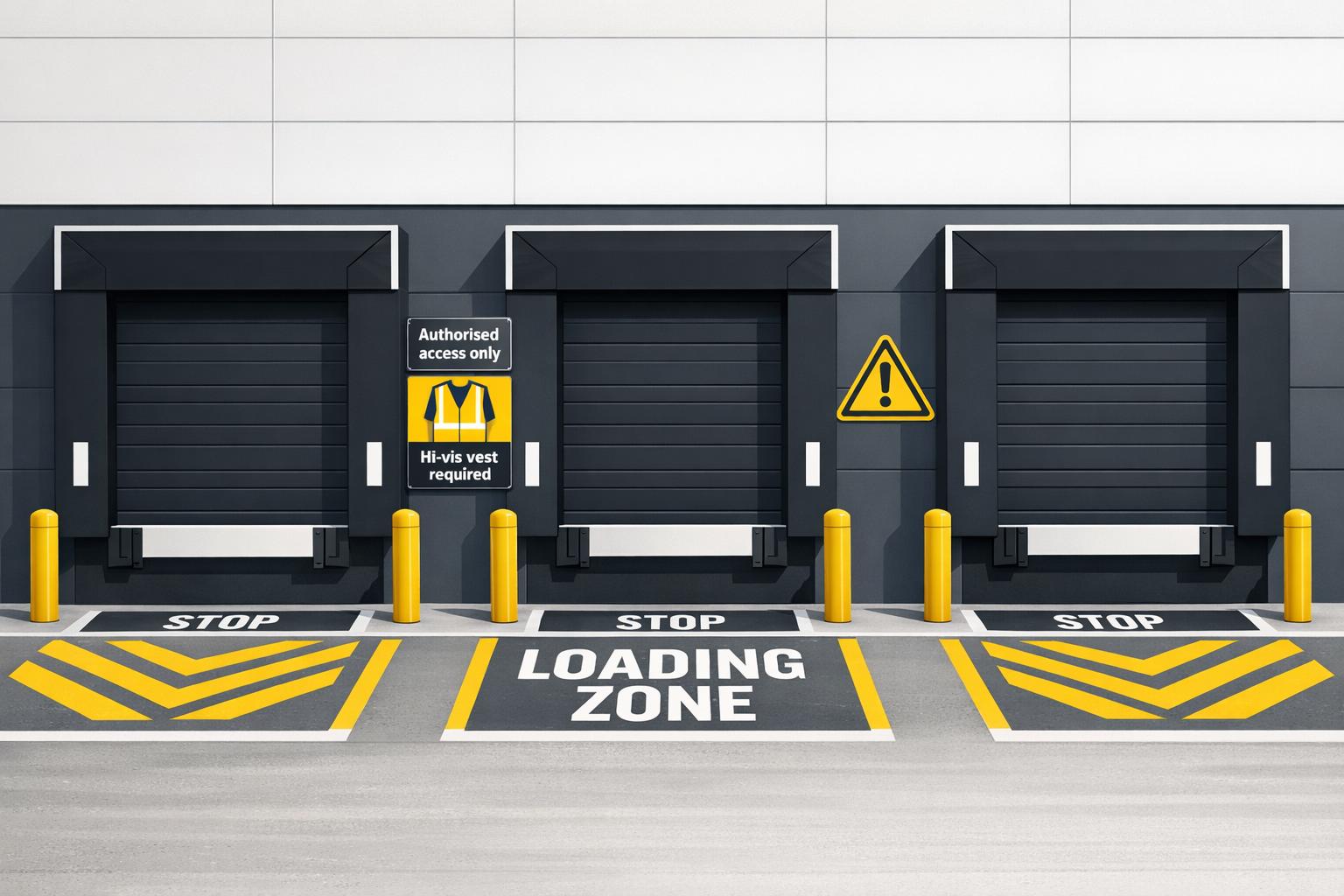 Best Loading Dock Safety Signs in Australia | PXP SAFETY