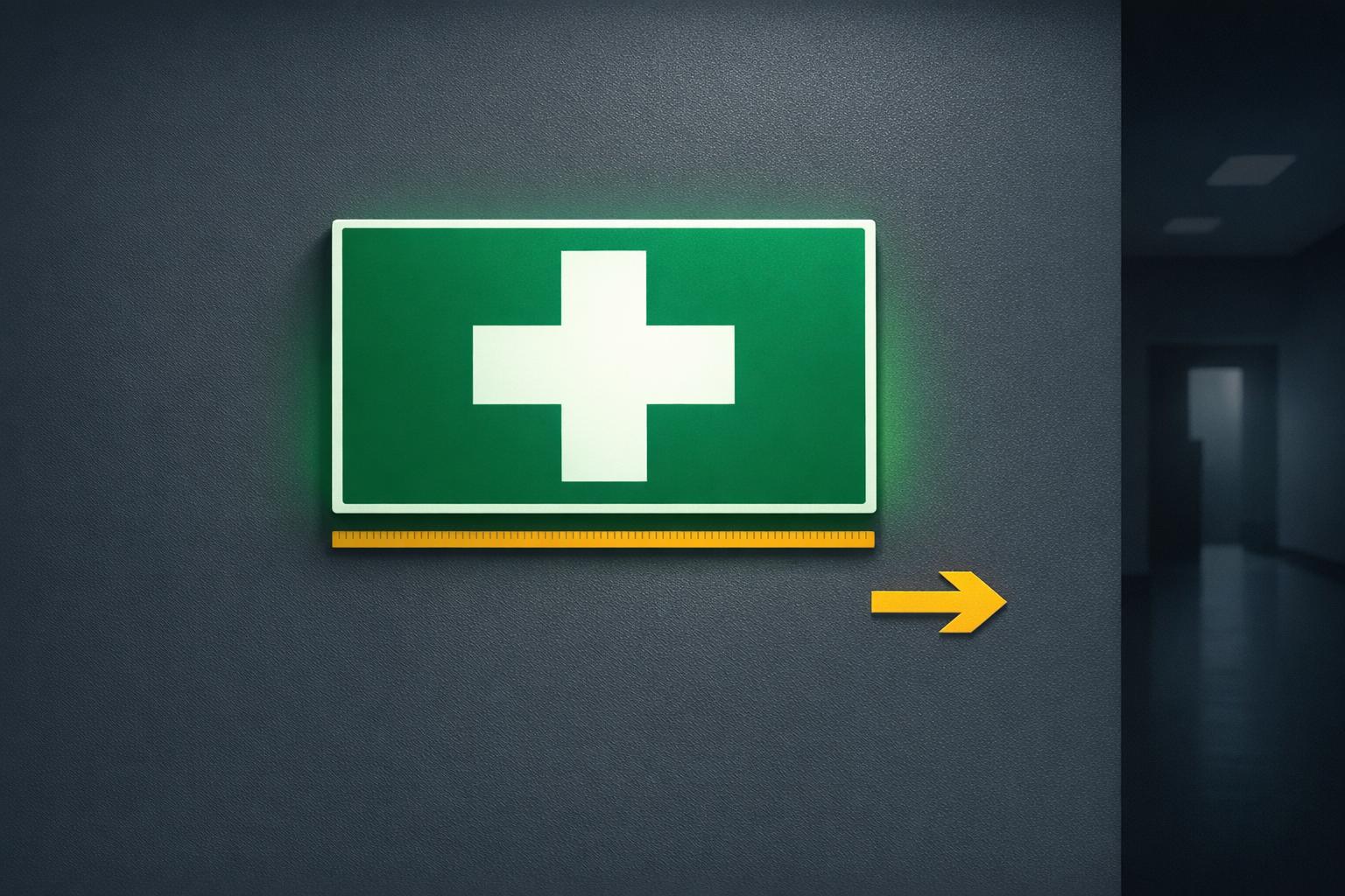 First Aid Signage Colour Standards Explained | PXP SAFETY